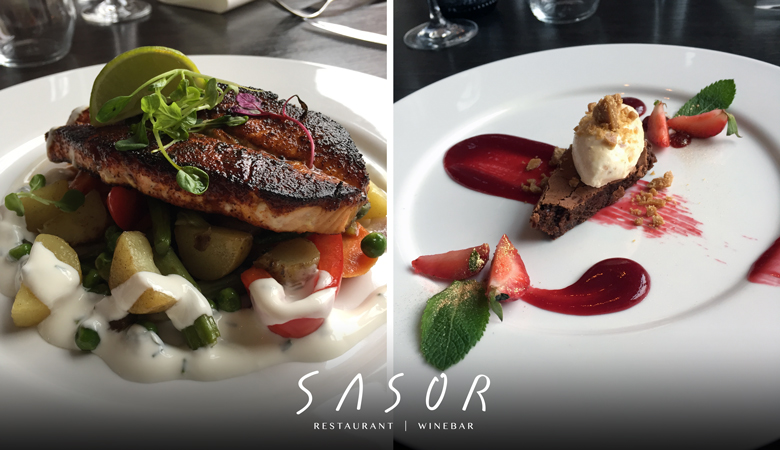 Sasor Kolmen Ruokalajin Menu Kahdelle 51,20€ | Offerilla