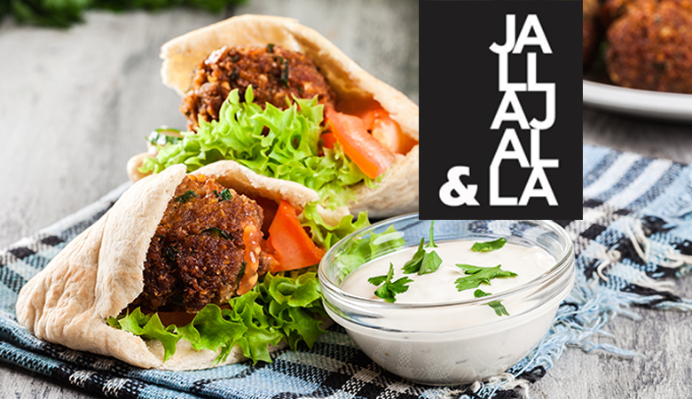 Jalla Jalla tarjoaa valinnaiset falafel pita -annokset 12€ | Offerilla