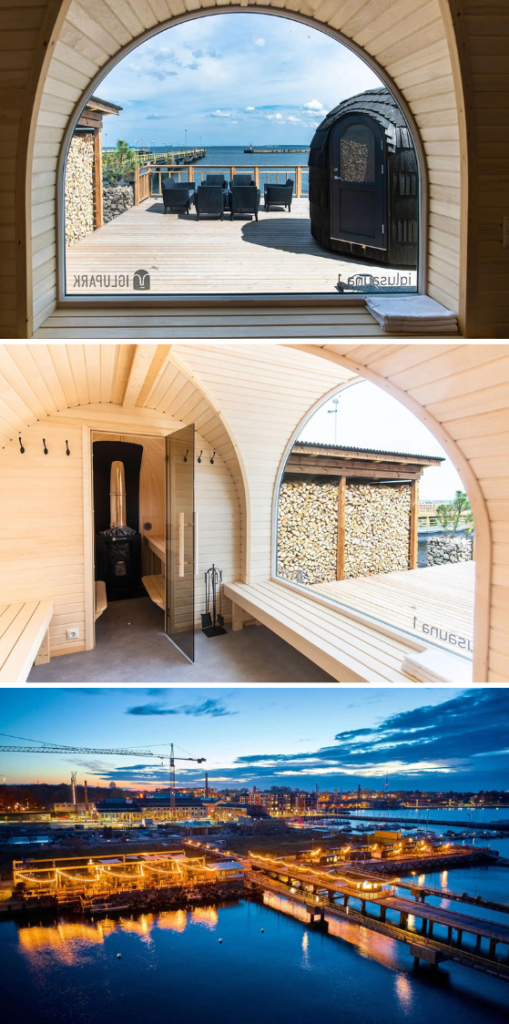 Iglupark - Privaatti Iglusauna 3h max. 10 henkilölle